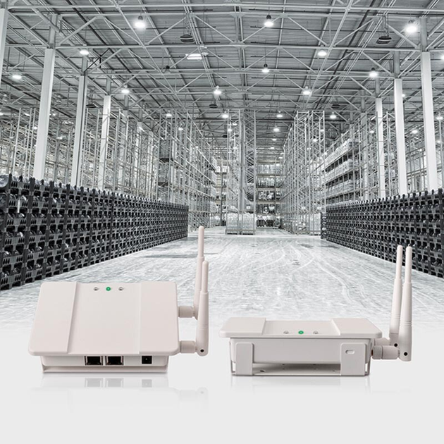 WLAN-Access-Point für industrielle Produktionsstätten