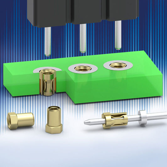 Beidseitig steckbare Kontaktbuchse