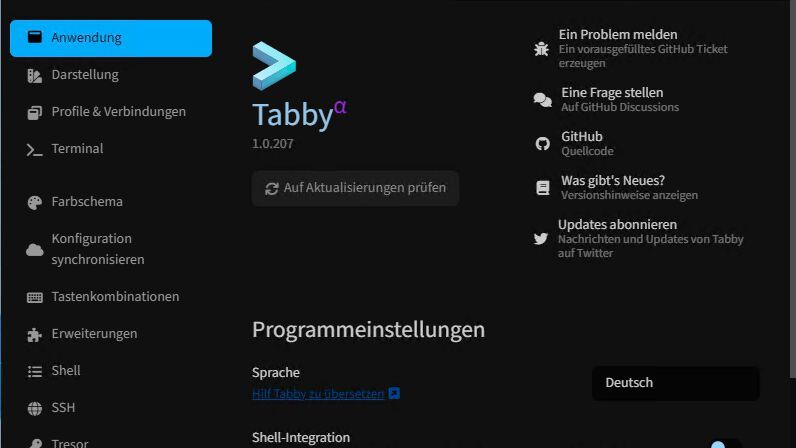 Terminal-Emulator für CMD, Powershell, SSH und Co.