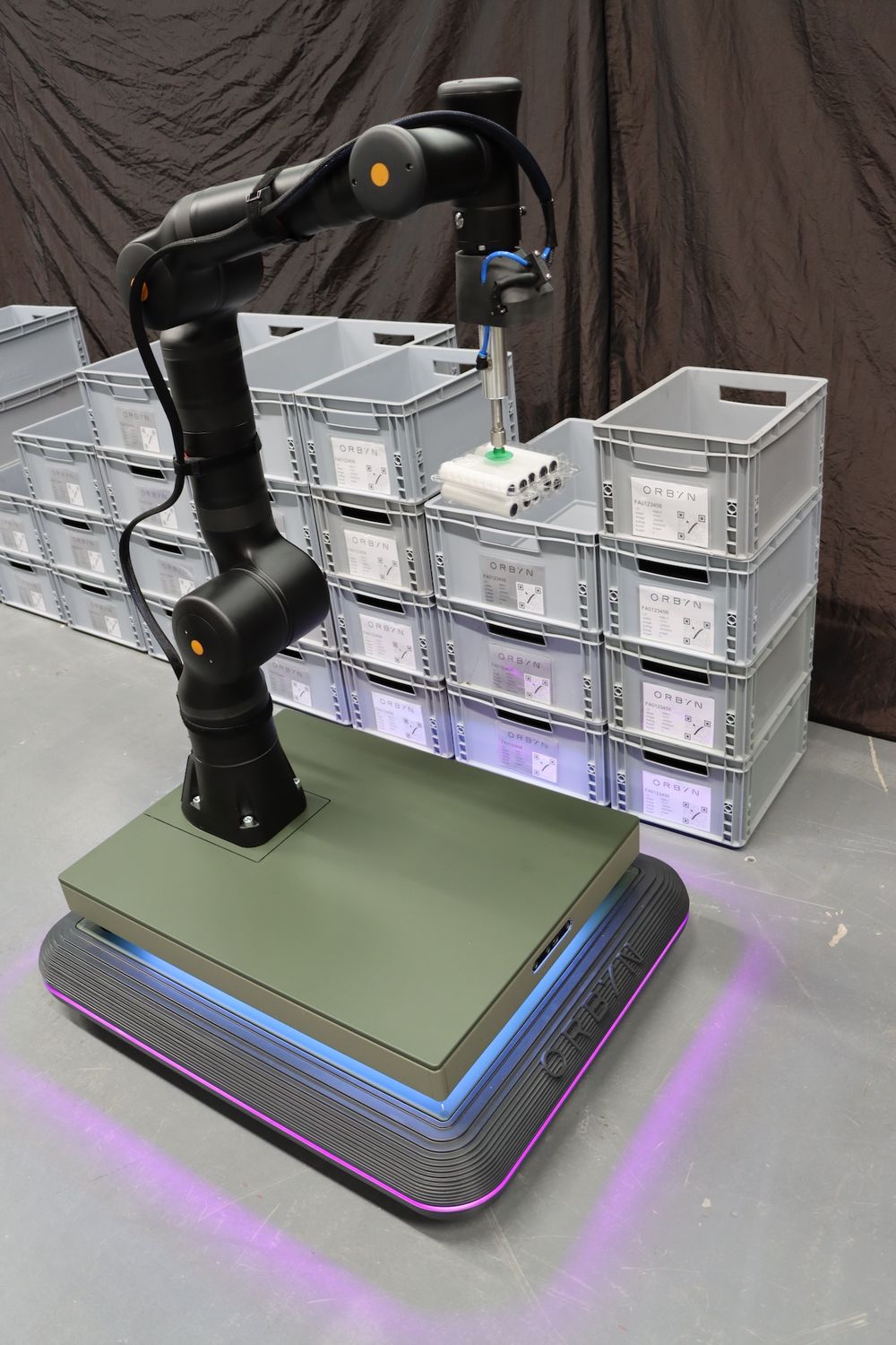 ORBYN, der individuell anpassbare mobile Roboter, nutzt die Vorteile ...