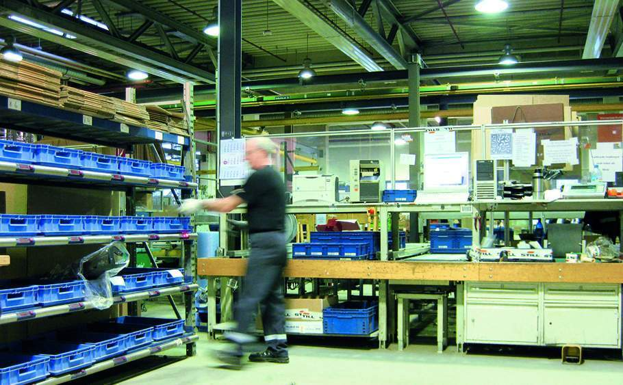 Multi-Order-Picking-System für Schnelldreher und Langsamdreher