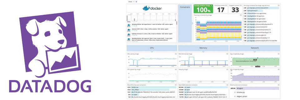 Datadog zeigt Live Container Monitoring