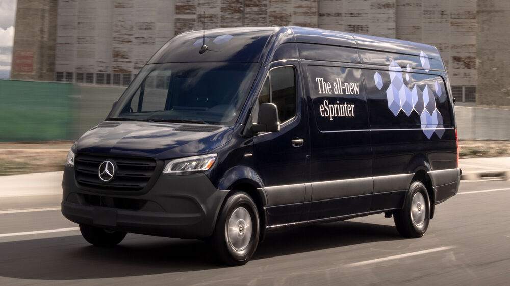 Mercedes E-Sprinter Update: Mehr Reichweite und neues Antriebskonzept