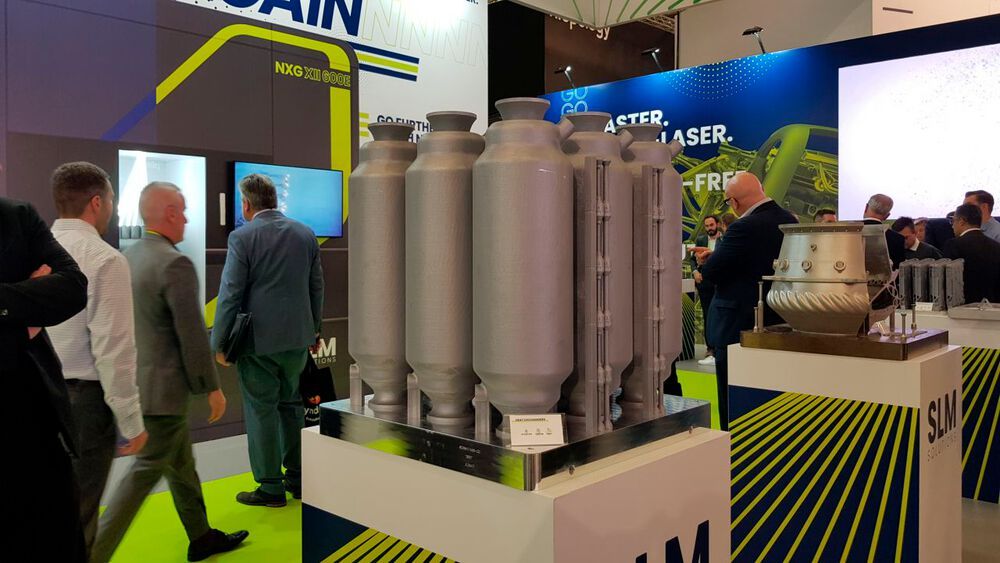 SLM Solutions kann 1,5 Meter hohe Bauteile drucken