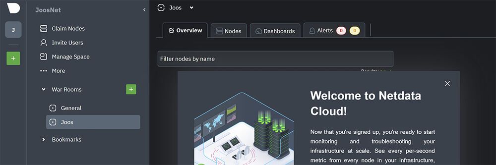Netdata: Netzwerkanalyse für Linux, macOS und FreeBSD