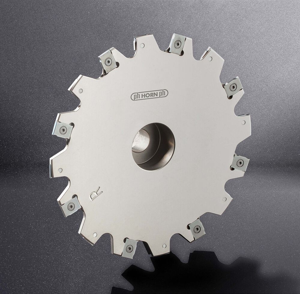 New Precision Inserts for Horn's M475 Grooving and Cut-Off Milling System