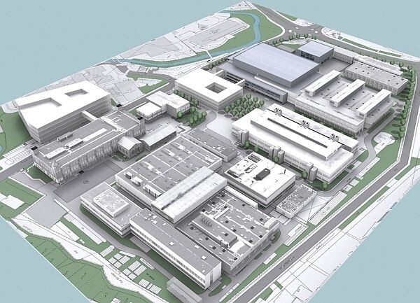Grundsteinlegung der neuen Halbleiterfertigung in Reutlingen