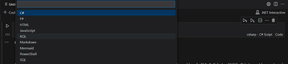 Microsofts Polyglot Notebooks: Erweiterung für .NET Interactive in VS Code