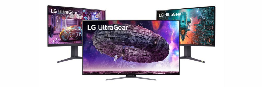 Gaming-Monitor-Trio mit Nano-IPS und OLED-Panel