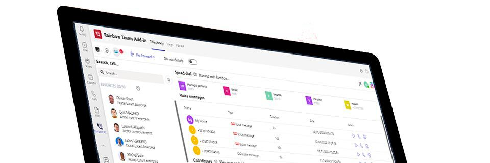 Rainbow-Plattform erhält Schnittstelle zu Microsoft Teams