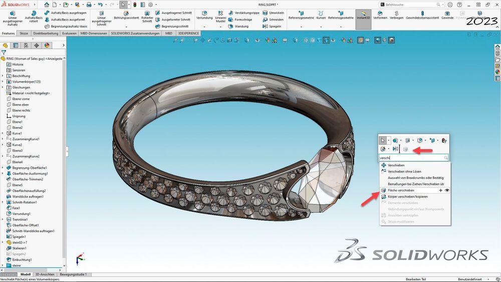 Optimierung der Produktentwicklung mit Solidworks 2023