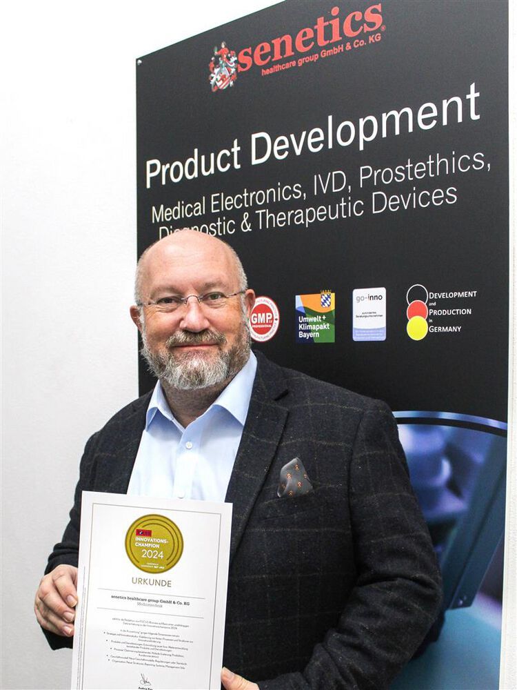 Senetics als „Innovationschampion 2024“ ausgezeichnet