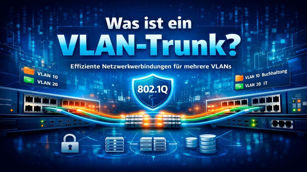 Was ist ein VLAN-Trunk? VLAN-Trunking verständlich erklärt