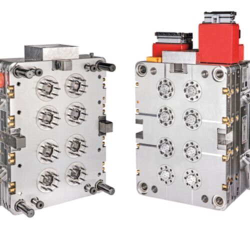 Modular mould design concept for lightweight syringes