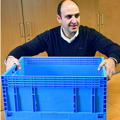 Klappbox von SSI Schäfer bewährt sich bei erstem Kunden