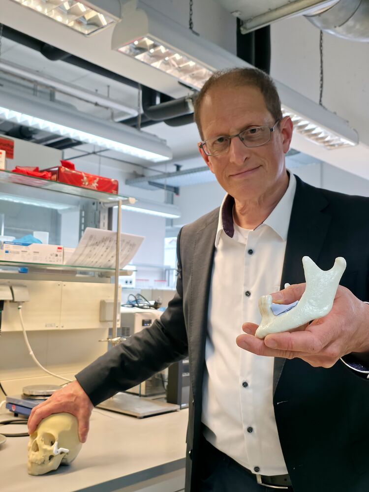 „Wir haben von Anfang an im 3D-Druck von Knochen mitgewirkt“