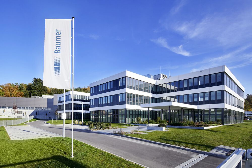 Baumer überschreitet 500 Millionen Euro Umsatzmarke