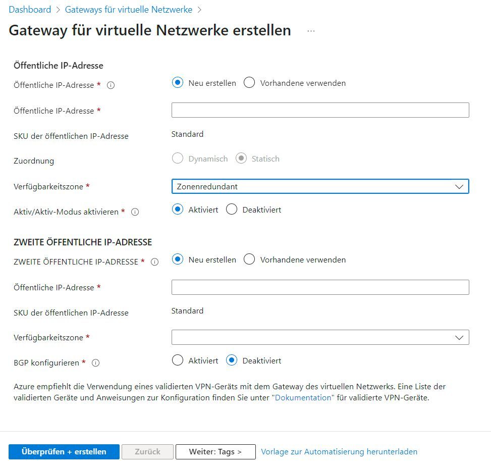 Azure VPN Gateway im Vergleich zu herkömmlichen VPN-Lösungen || Bild 3 / 6