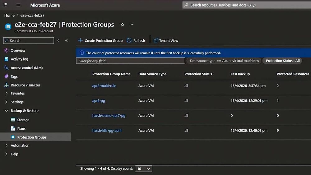 Commvault bettet Resilienzplattform nativ in Microsoft Azure ein