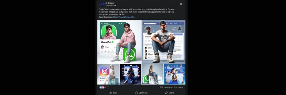 Malvertising-Kampagne auf Facebook