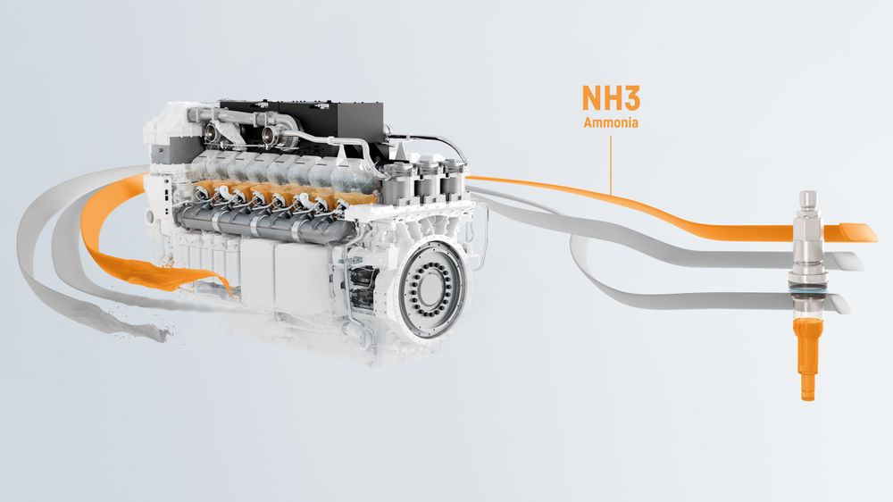 Liebherr zeigt Ammoniak-Motor auf der Bauma