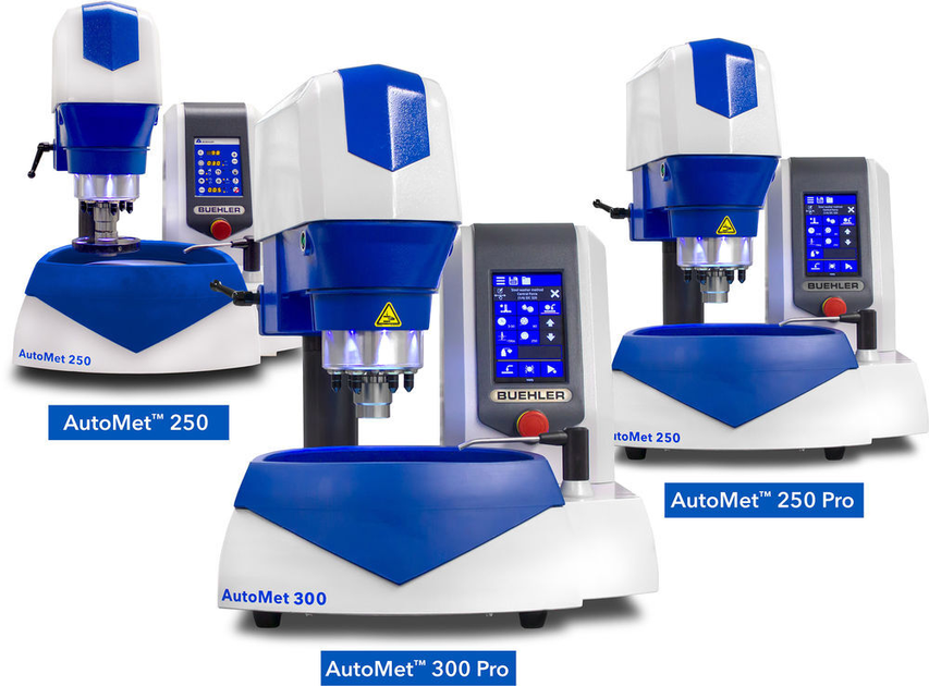 Grinder-polishers for laboratory applications