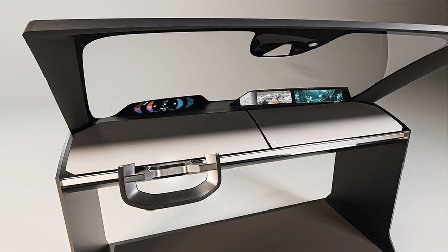 Wireless communication through special glass in cars: Japanese ...