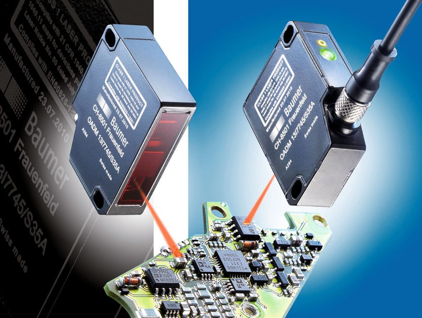 Baumer Electric AG: Lasersensor mit Feingefühl