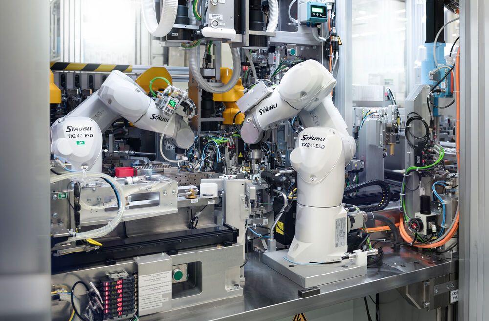 Optimierung der Herstellung von Einspritzsystemen mit Robotern bei Bosch