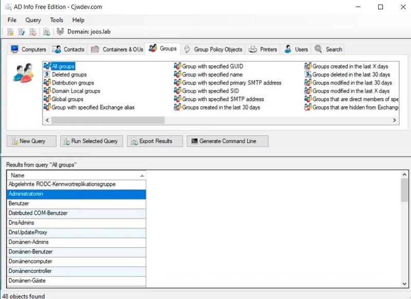 33 Active-Directory-Tools für Admins || Bild 40 / 91