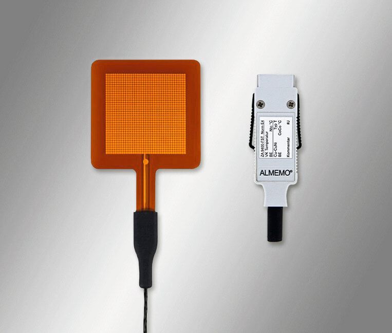 Präzise Wärmeflussmessung mit flexiblen Platten und Almemo-Messgerät