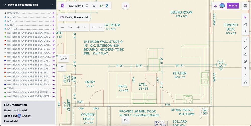 CAD Chat's New Update: Introducing 2D CAD Features & Native DXF Support