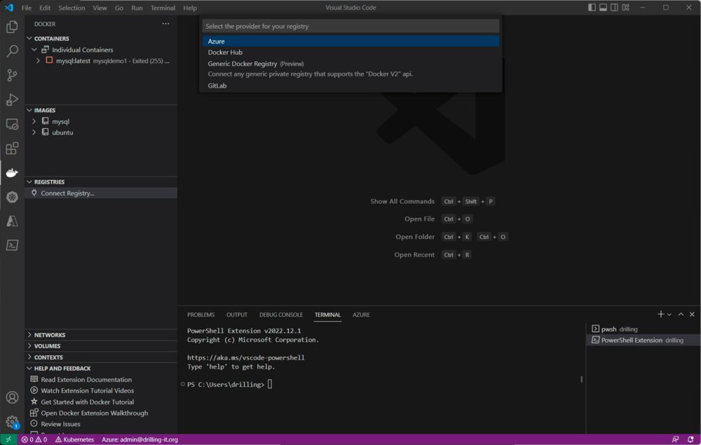 Azure Web App auf individuellem Web Stack ausführen