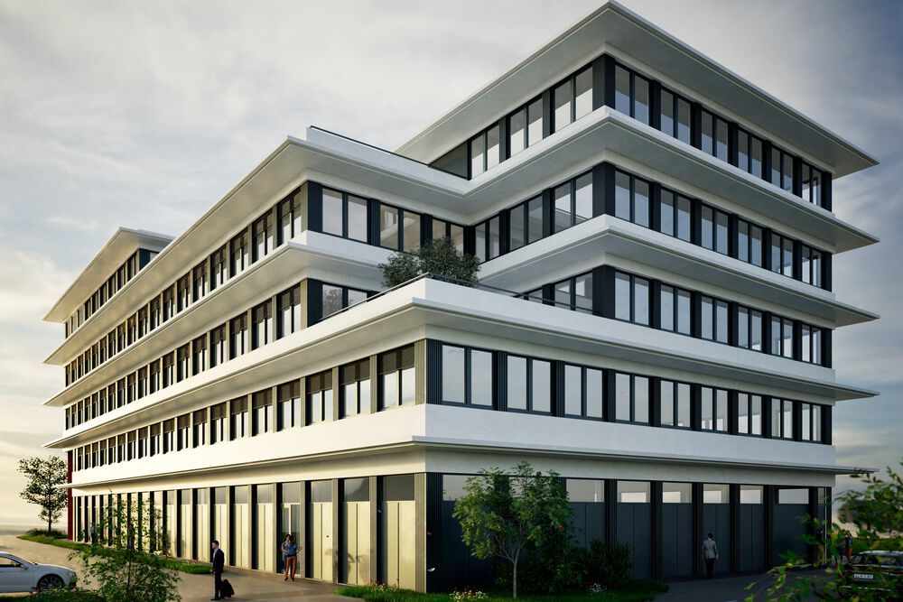 Spatenstich bei Swisslog in der Schweiz