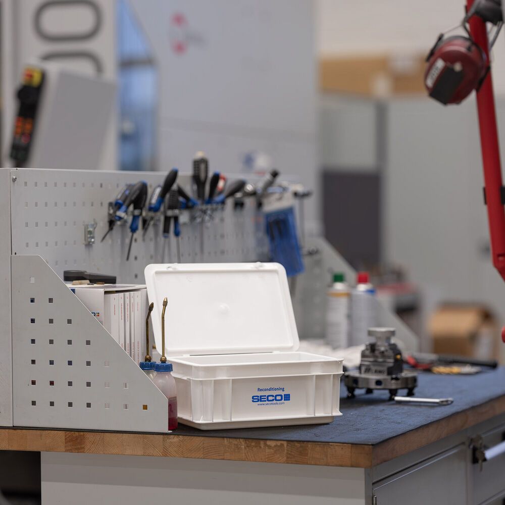 Seco’s tool reconditioning service is in demand