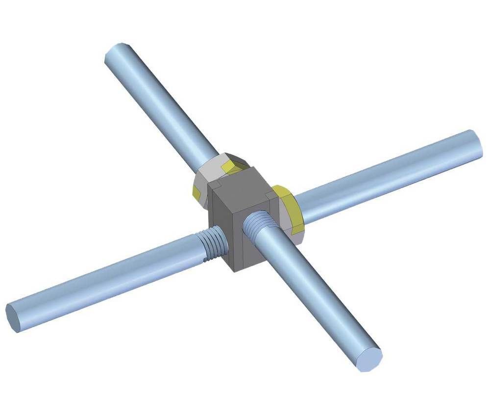 Geteilte Schraubenmutter spart Kosten durch leichtere Montage || Bild 4 / 6