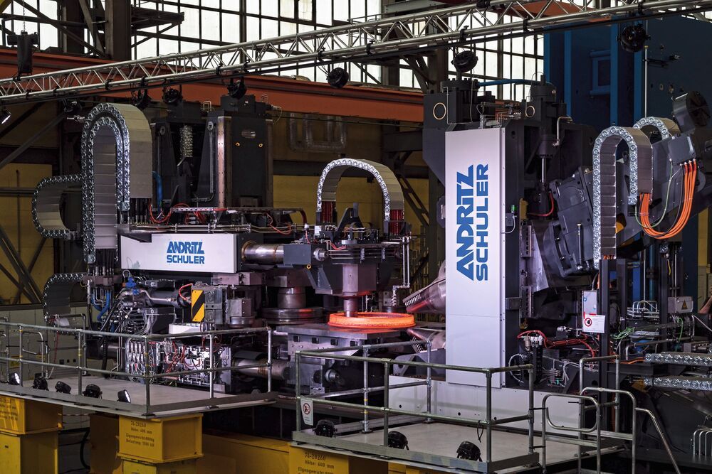 Andritz Schuler präsentiert innovative Ringwalze für Eisenbahnräder