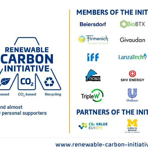 Renewable Carbon Initiative Gains Attention from across the Globe