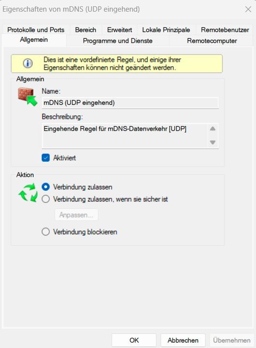 So nutzen Sie Multicast DNS auf Windows-Systemen || Bild 3 / 5