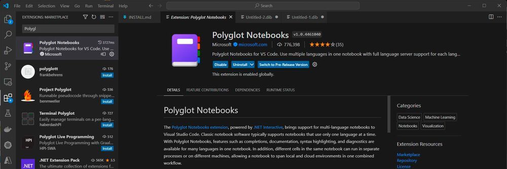 Microsofts Polyglot Notebooks Erweiterung Für Net Interactive In Vs Code 