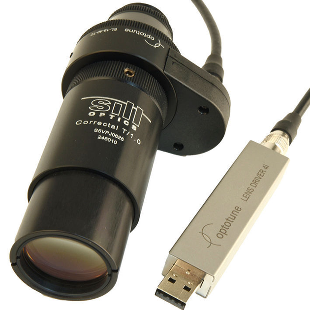 Telecentric lenses with focus tunable lenses