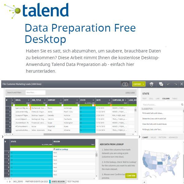 Desktop-App zur schnellen Datenaufbereitung für die Analyse