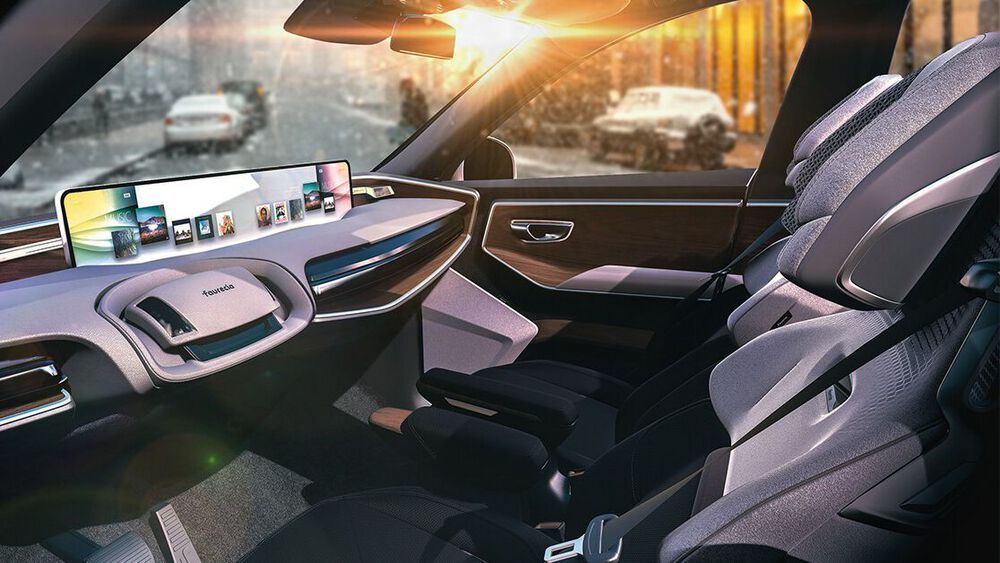 Neues Autositzkonzept von Faurecia
