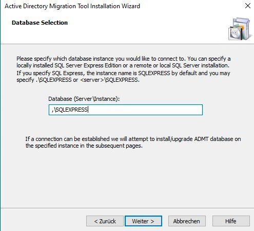 Das Microsoft Active Directory Migration Tool im Einsatz || Bild 7 / 12
