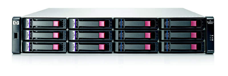 HP Storageworks MSA 2000sa kombiniert SATA- und SAS-Platten