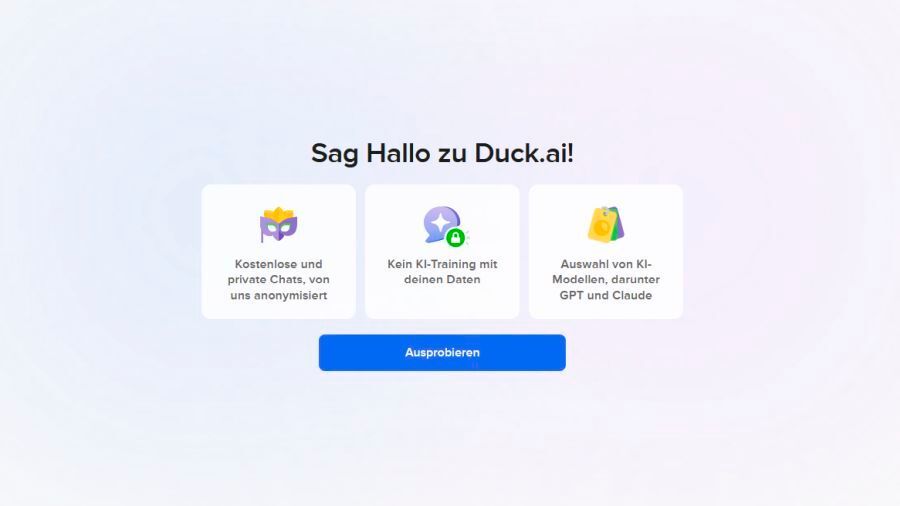 Duck.AI: Anonyme Nutzung von KI-Bots dank DuckDuckGo