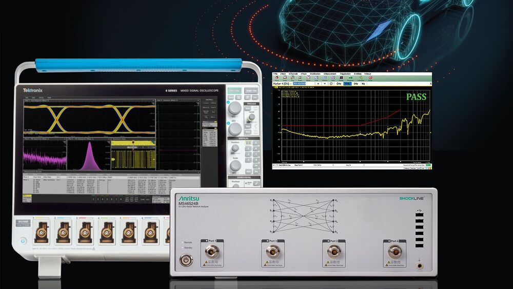 Anritsu bietet Automotive-Ethernet-Testlösung basierend auf Tektronix ...
