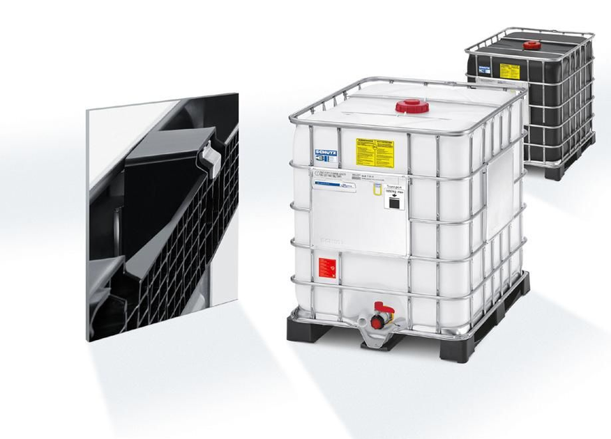 Earthed Plastic Pallet for IBCs used in Hazardous Areas