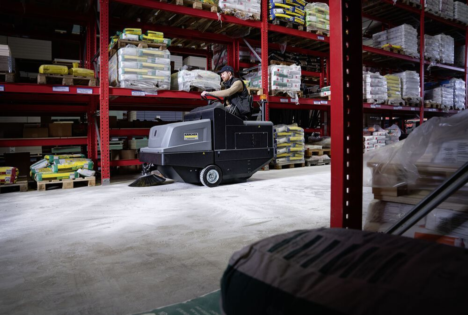 Im Lager geht es sauber zu