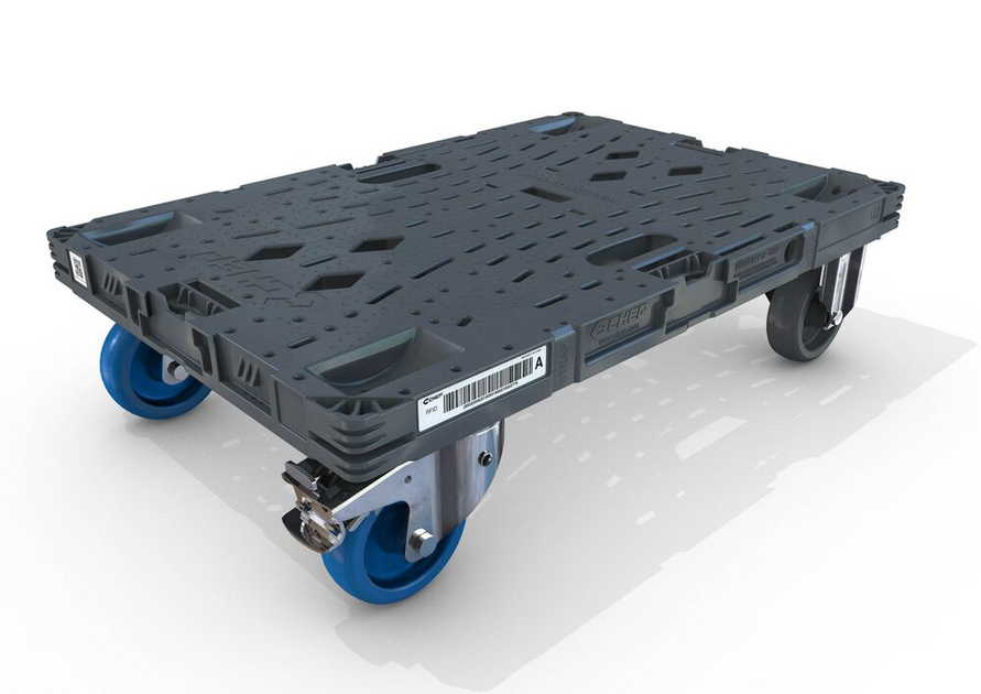 Chep entwickelt erste Display-Viertelpalette aus Recyclingkunststoff